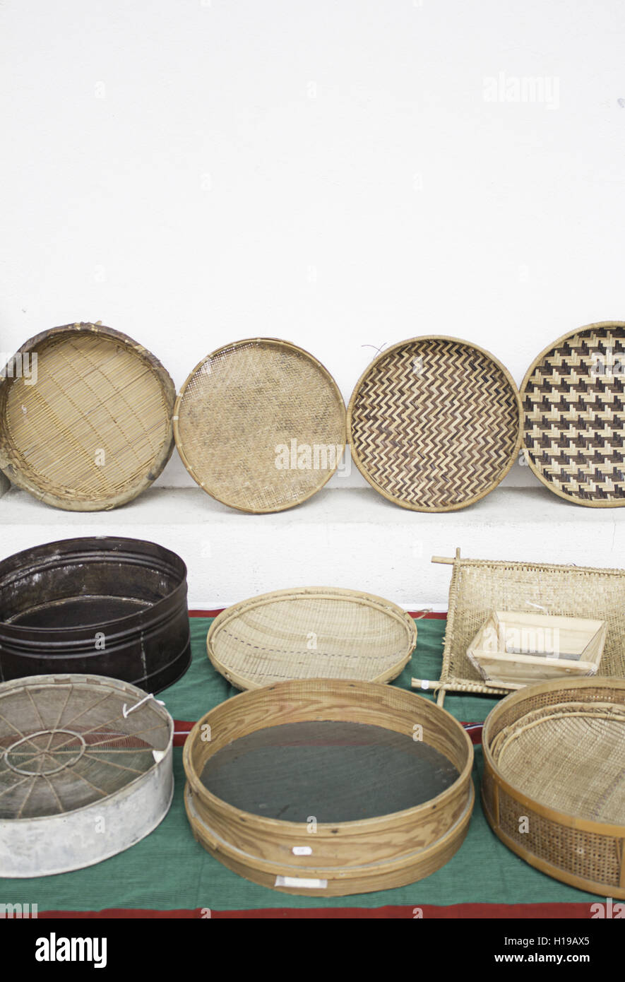 Bamboo sieve hi-res stock photography and images - Alamy
