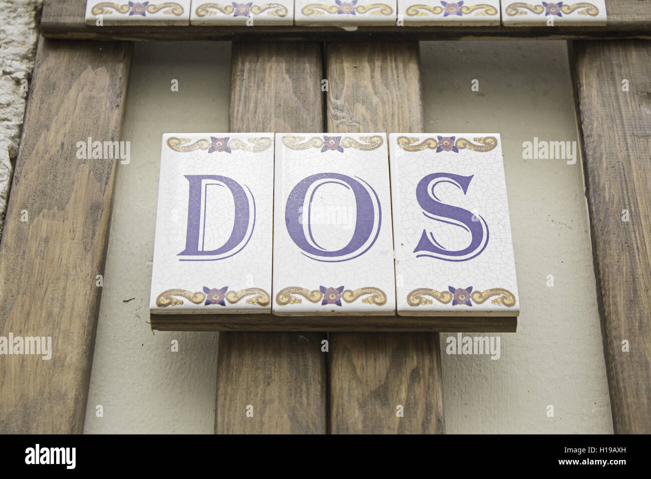 Two floor tiles hi-res stock photography and images - Alamy