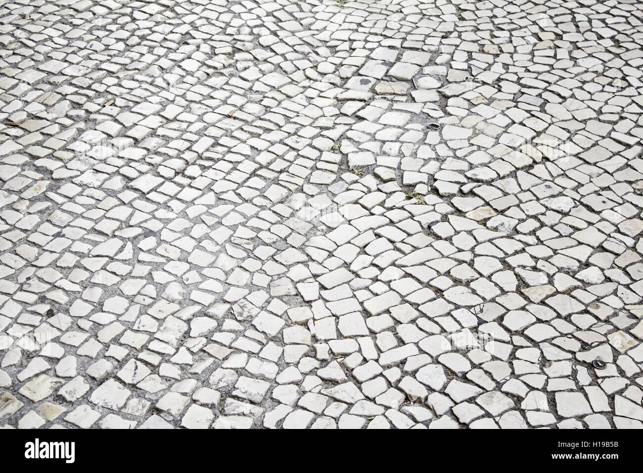 Urban street painted floor tiles, construction Stock Photo - Alamy