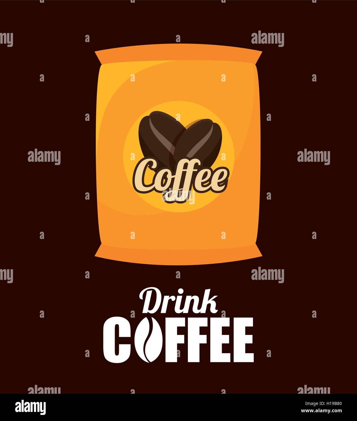 sack coffee bean graphic Stock Vector Image & Art - Alamy