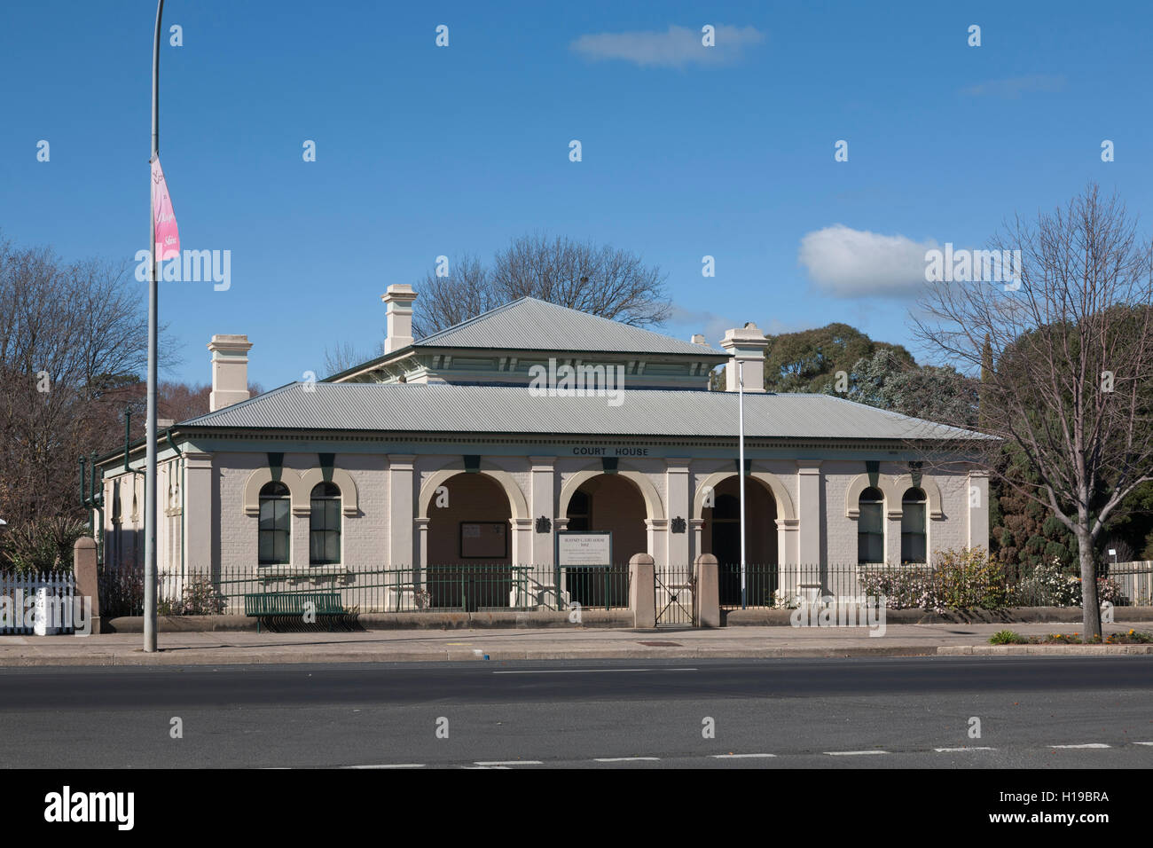Court House (1882) in a Victorian Classical design Blayney New South ...