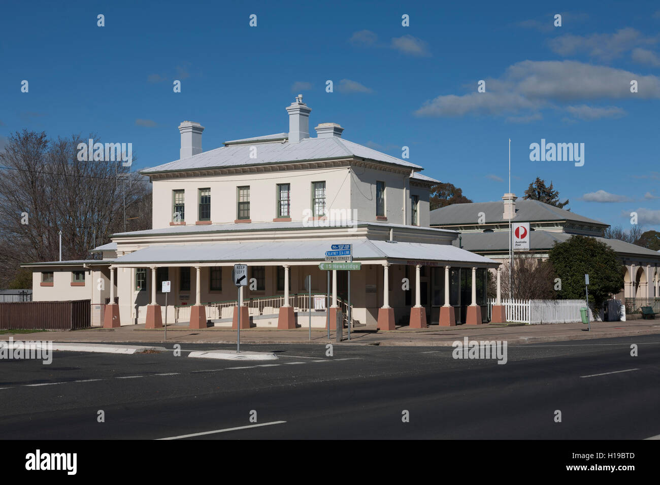 Historic Post Office (1882) Blayney New South Wales Australia Stock ...