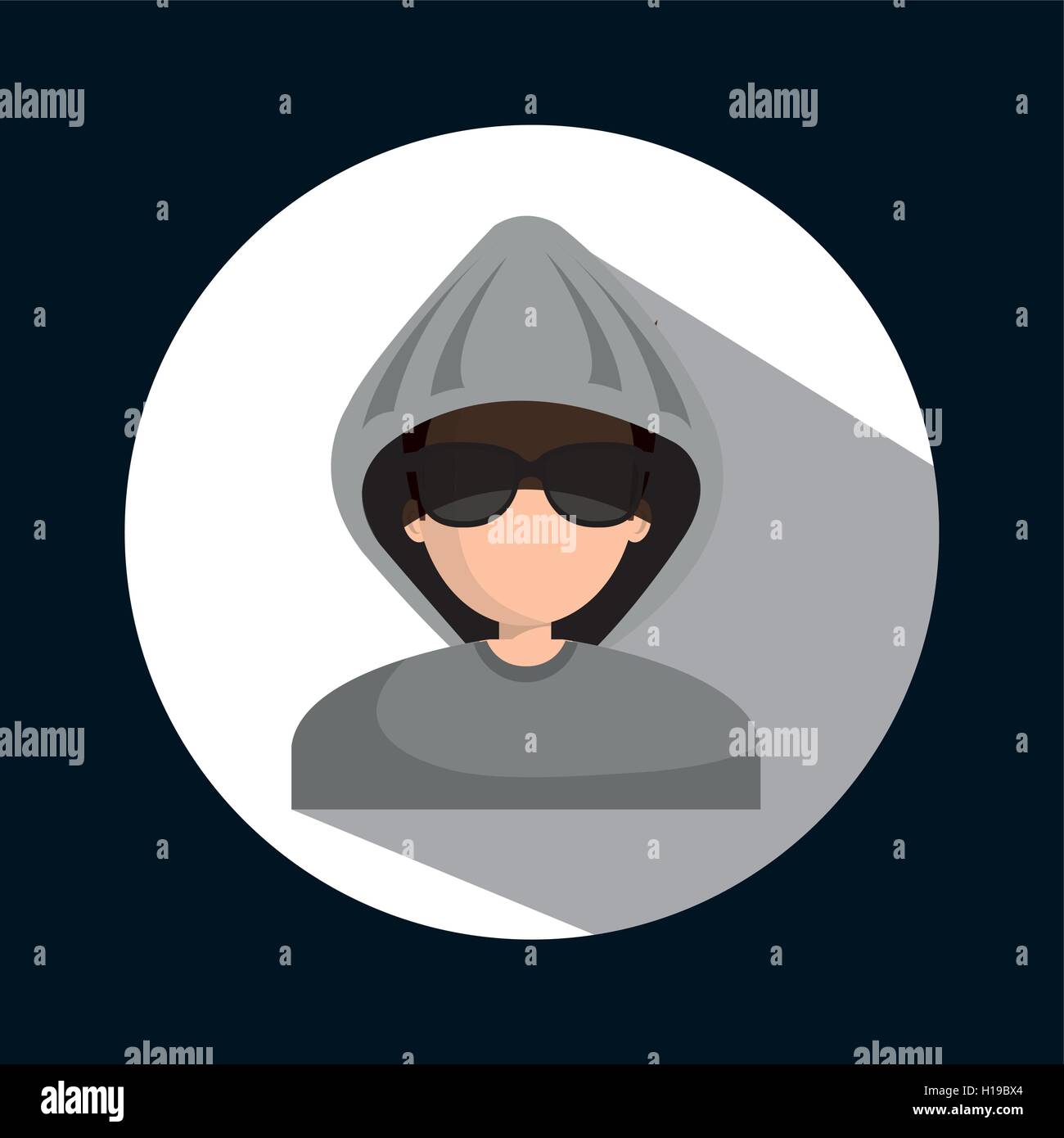 character hacker informatic design Stock Vector Image & Art - Alamy