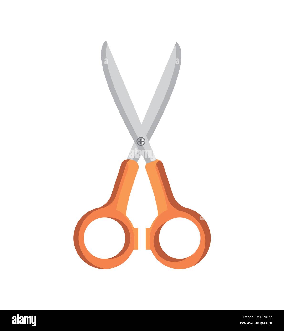 Cartoon scissors school tool graphic Cut Out Stock Images & Pictures ...
