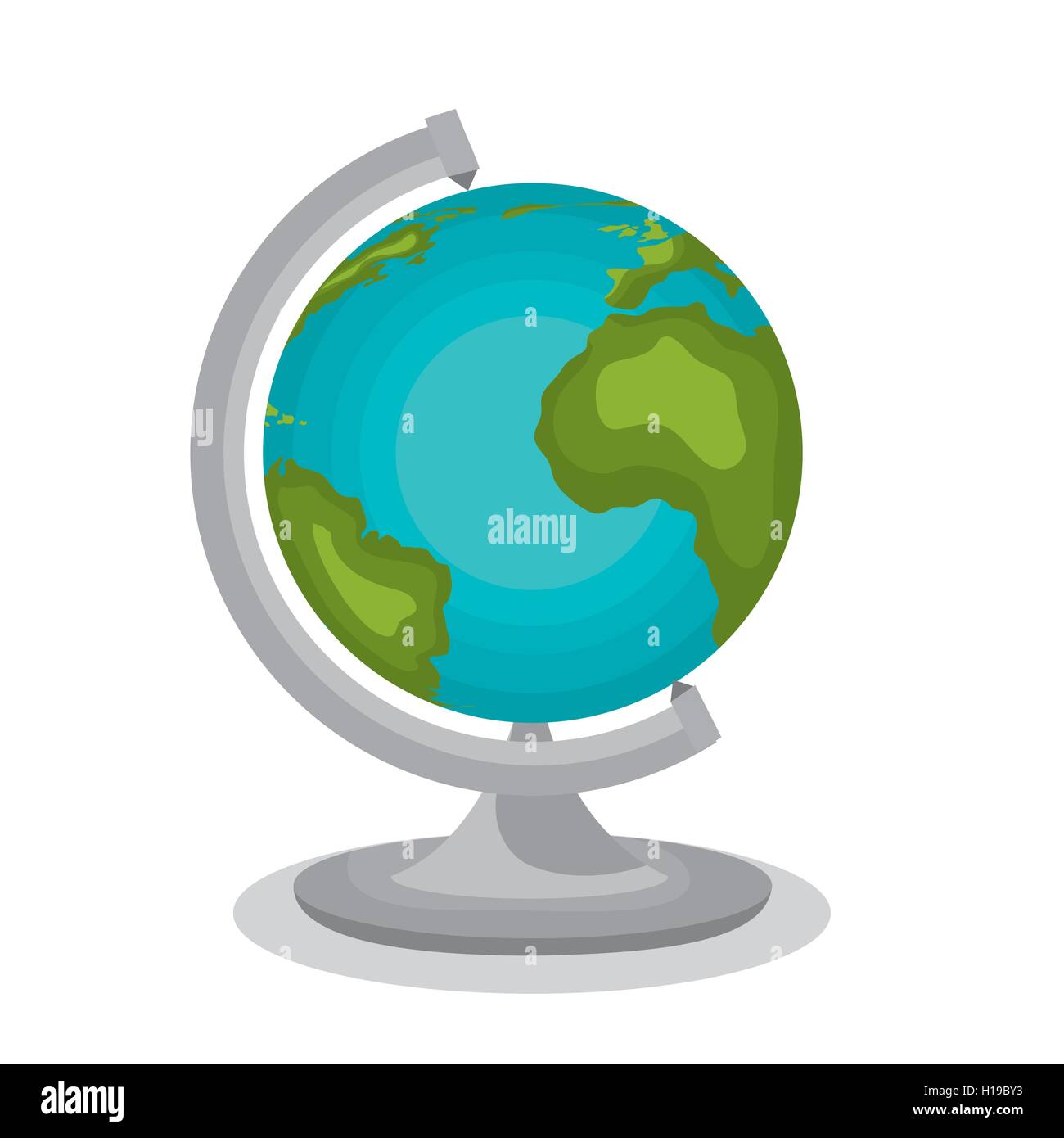 cartoon globe school icon design Stock Vector Image & Art - Alamy