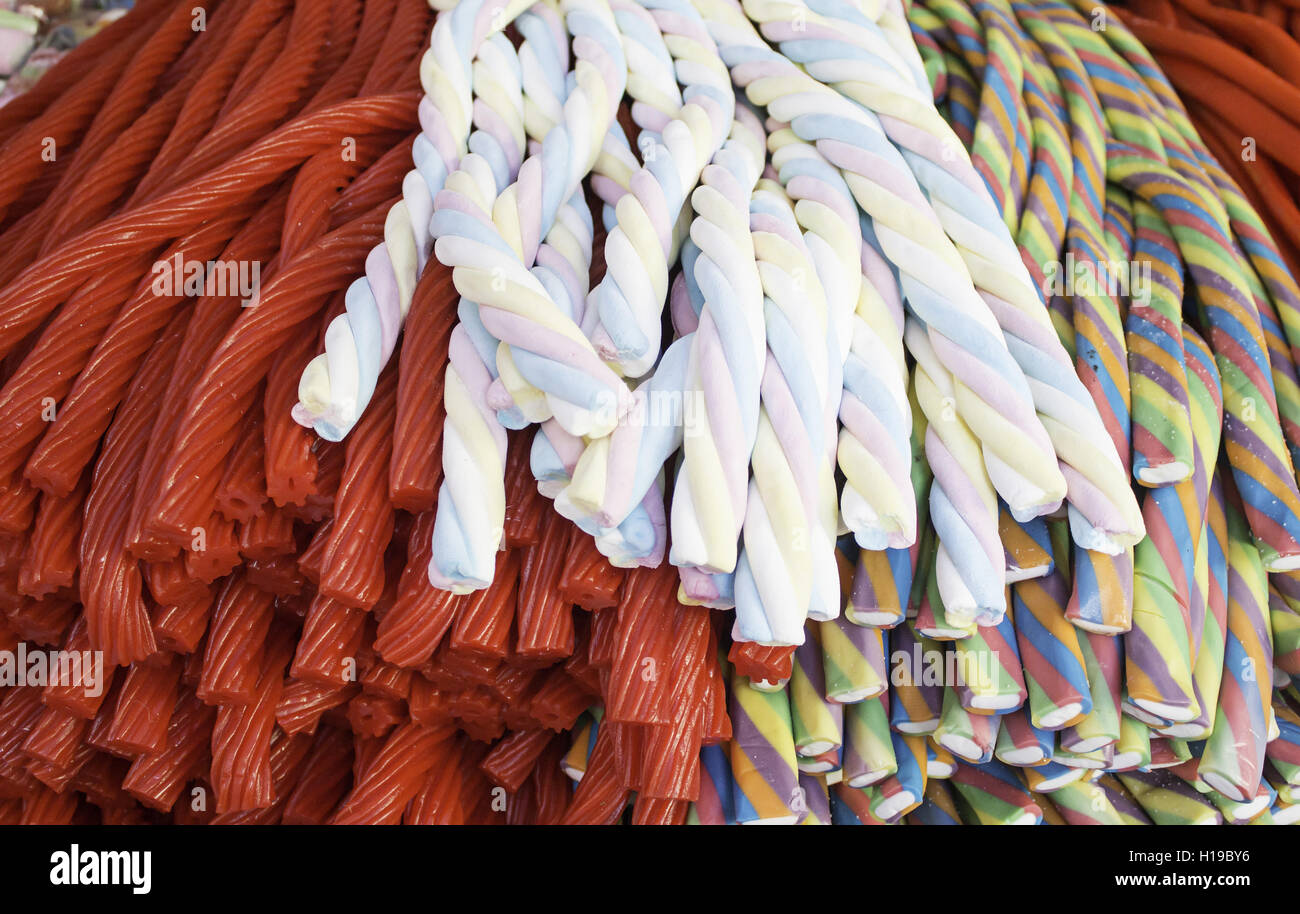 Red licorice treat hi-res stock photography and images - Alamy