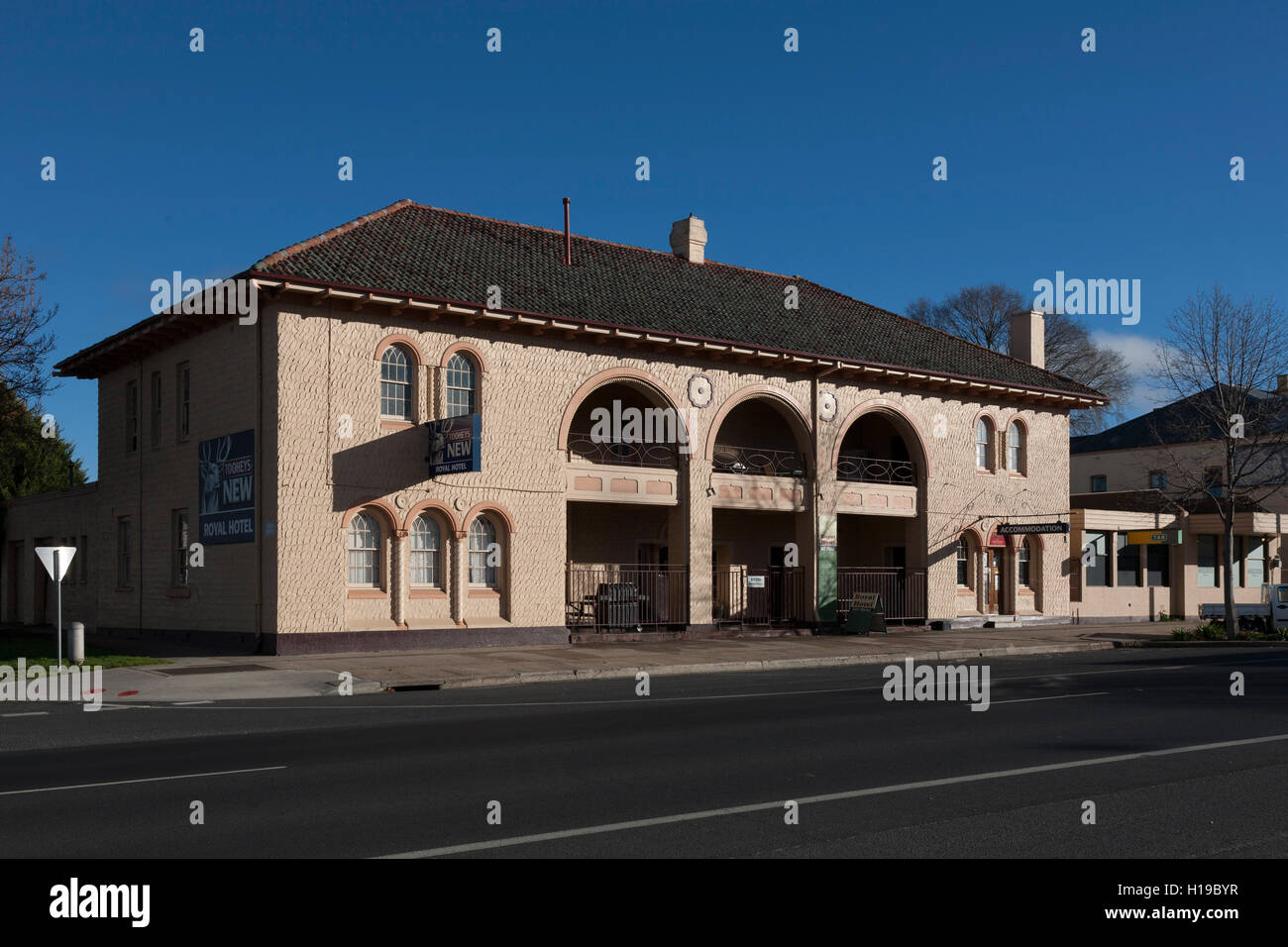 The first Royal Hotel was built on this site in the early 1850's and ...