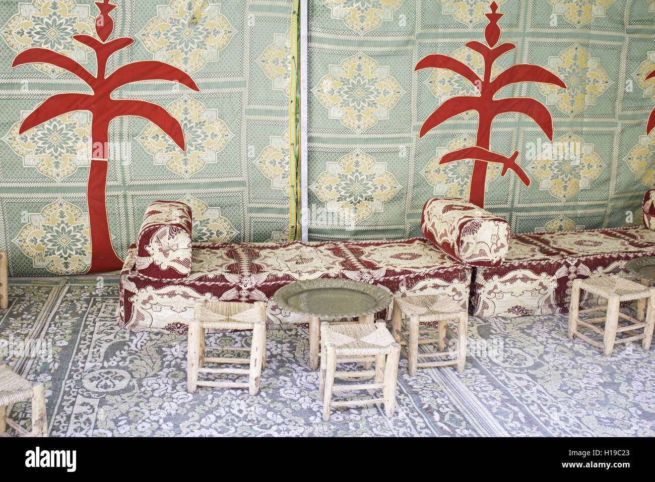 Arab Bar with sofas and chairs, celebration and event Stock Photo - Alamy