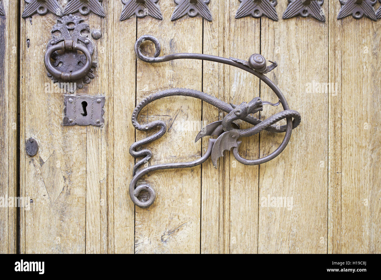 Door lock security townhouse, construction Stock Photo - Alamy