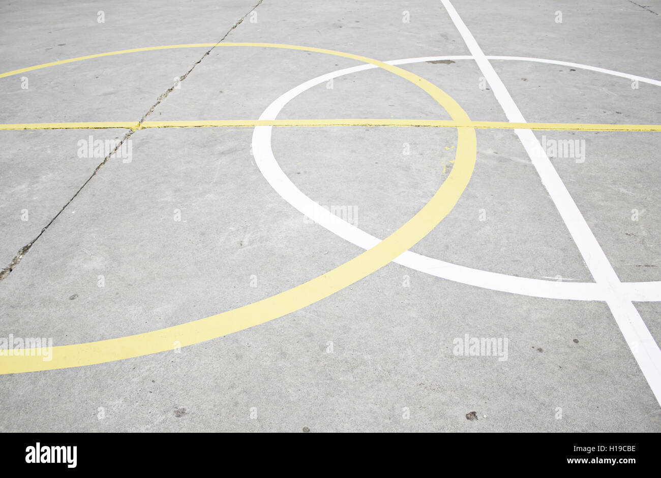 Basketball court floor hi-res stock photography and images - Alamy