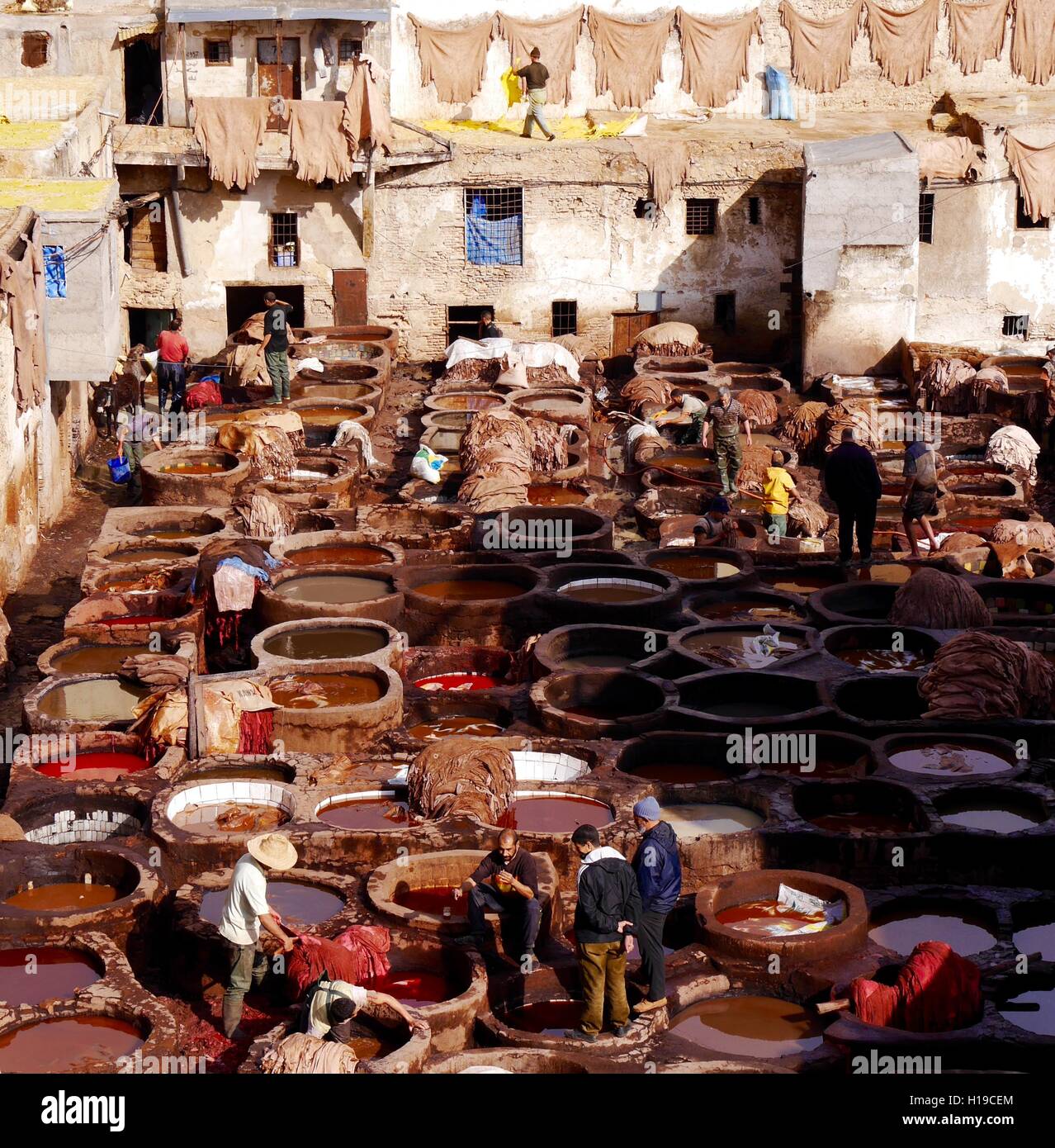 Tanning pit hi-res stock photography and images - Alamy