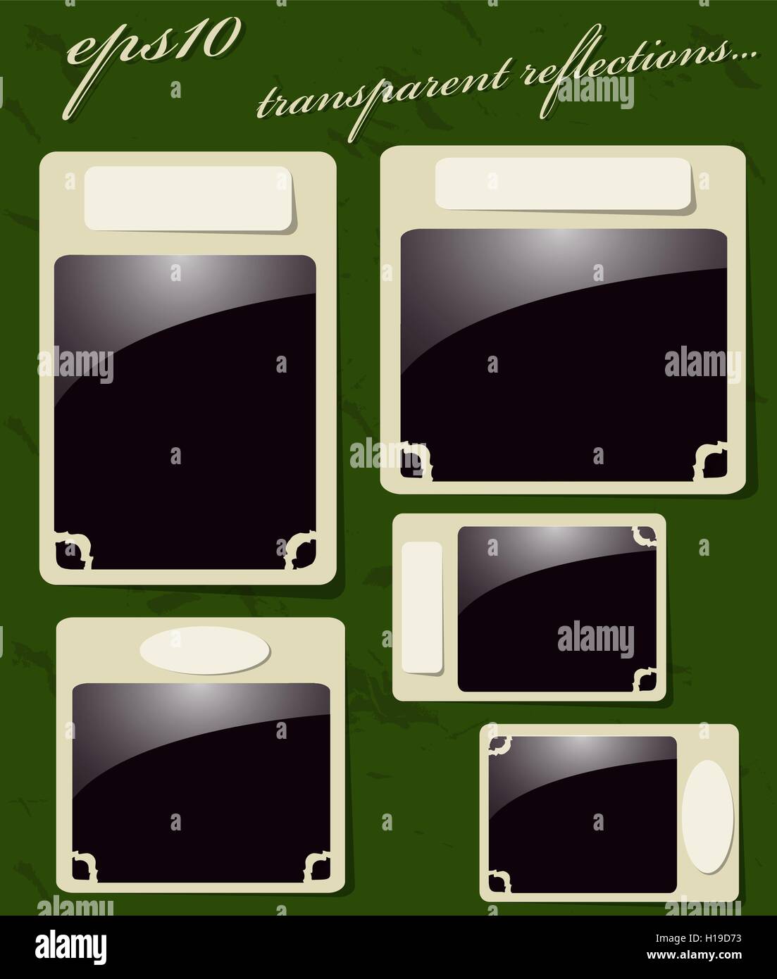 Vintage aged past Stock Vector Images - Alamy