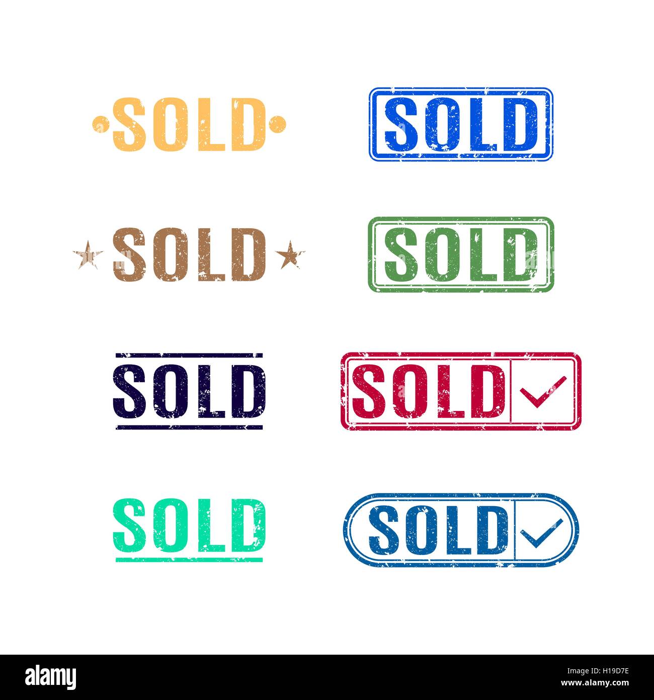 Payment received illustration Cut Out Stock Images & Pictures - Alamy