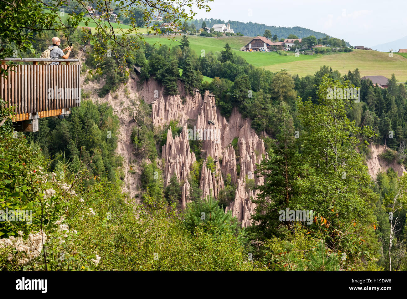 Earth Pyramids, Renon, South Tyrol, Italy Stock Photo - Alamy