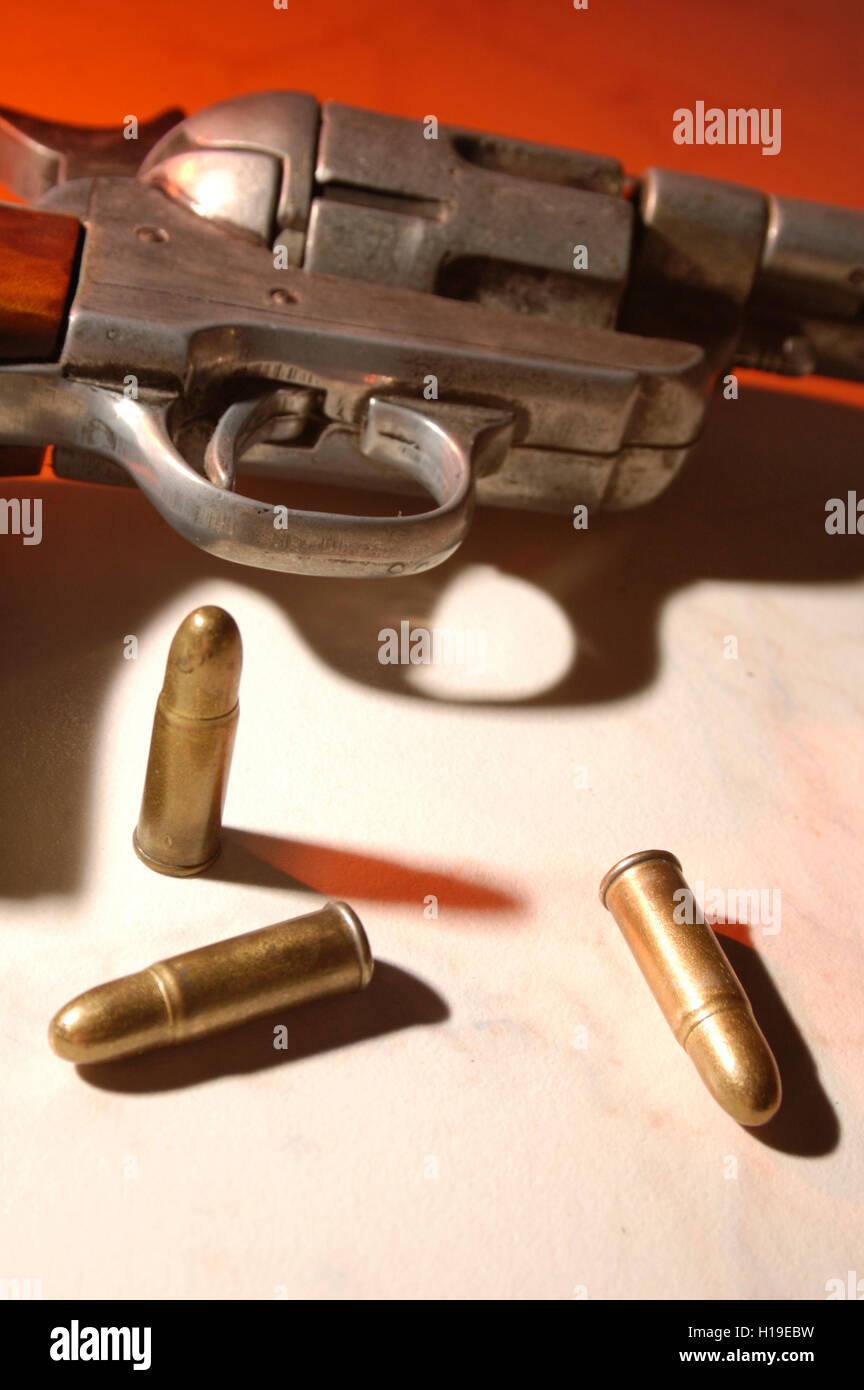 Colt Peacemaker Pistol Stock Photo - Alamy