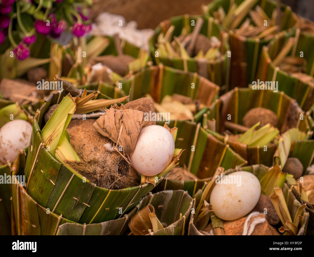 Indonesia bali ubud offerings gods hi-res stock photography and images ...