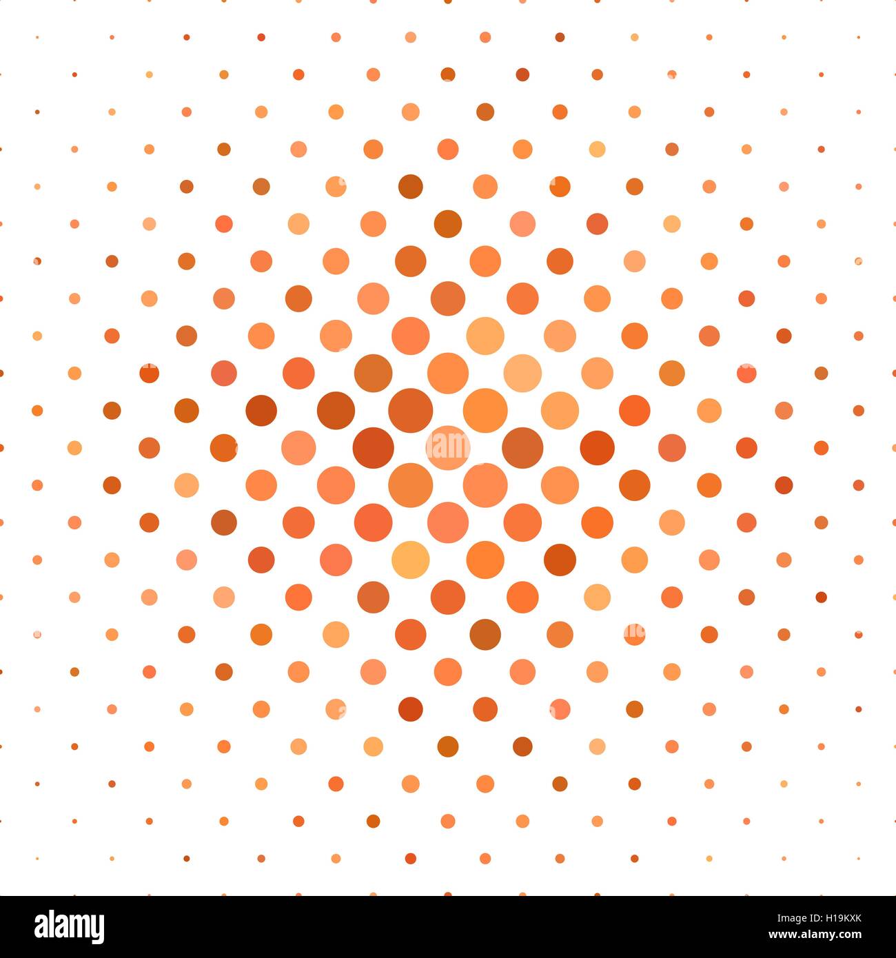 Orange dot pattern background design Stock Vector Image & Art - Alamy