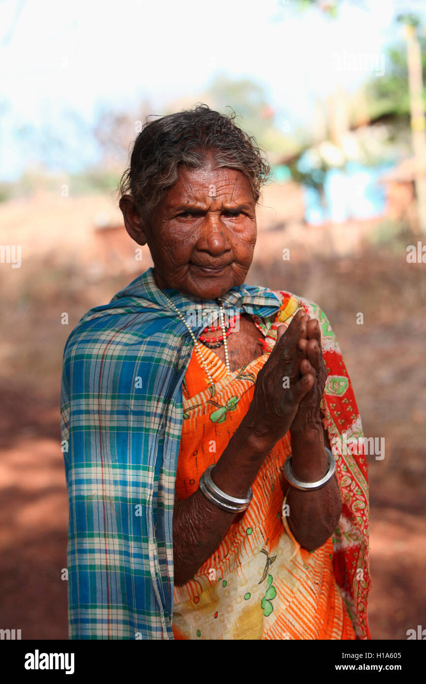 Indian village folk hi-res stock photography and images - Alamy