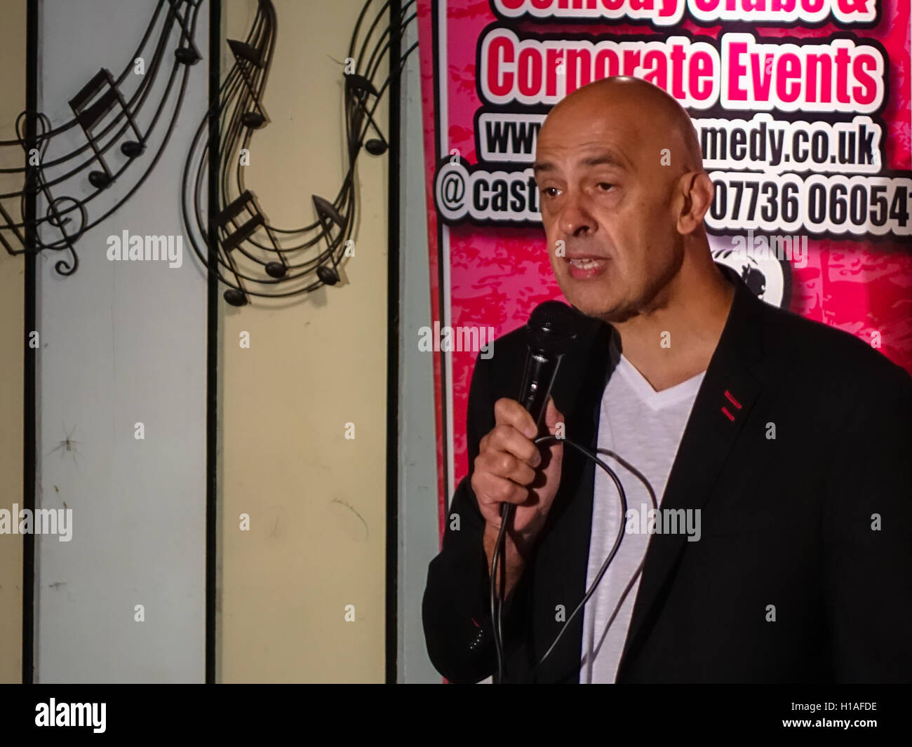 Henlow Bridge Lakes, Bedfordshire, UK. 22nd September, 2016, Comedian ...