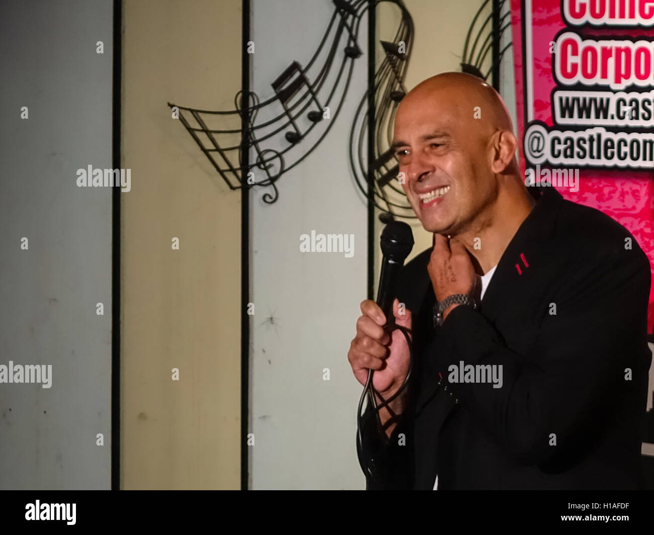 Henlow Bridge Lakes, Bedfordshire, UK. 22nd September, 2016, Comedian ...