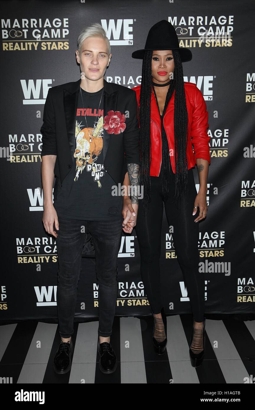 New York, NY, USA. 22nd Sep, 2016. Merika Palmiste and Margeaux Simms ...