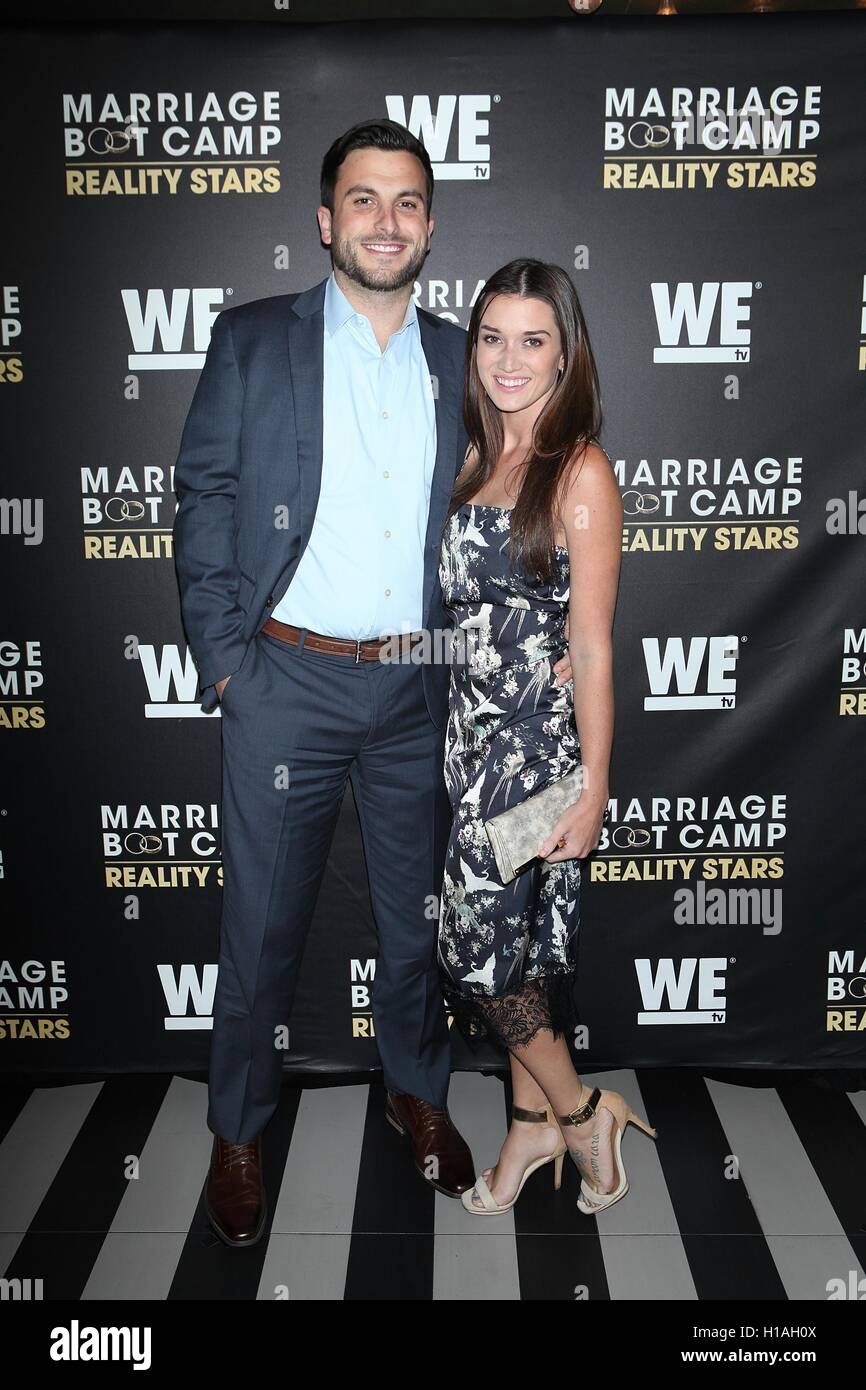 New York, NY, USA. 22nd Sep, 2016. Tanner Tolbert, Jade Roper at WE tv ...