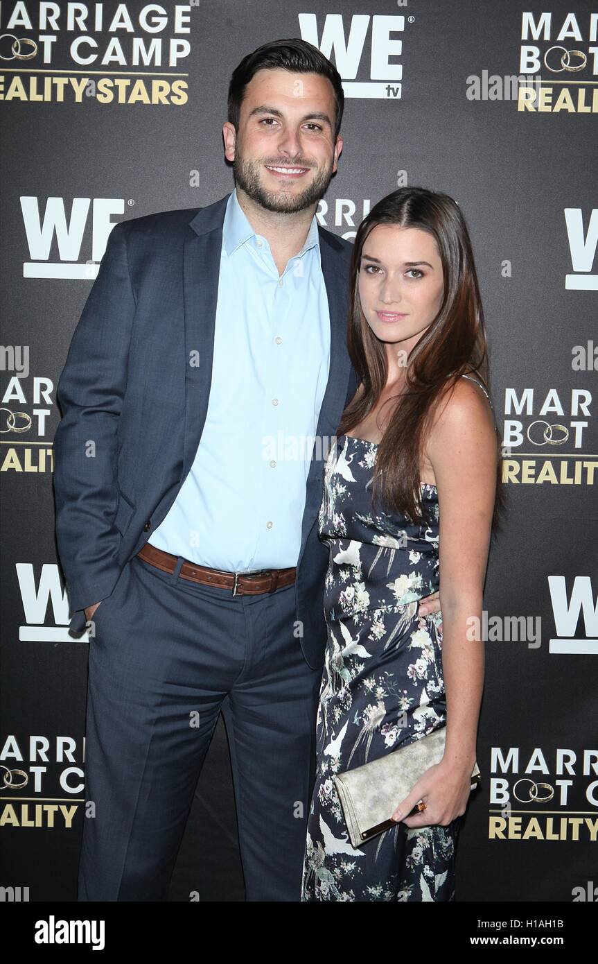 New York, NY, USA. 22nd Sep, 2016. Tanner Tolbert, Jade Roper at WE tv ...