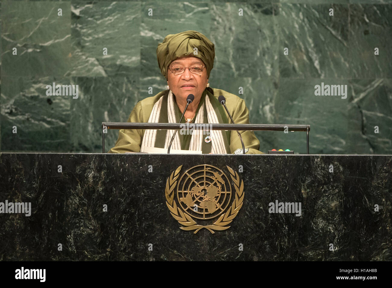 Ellen johnson sirleaf hi-res stock photography and images - Alamy