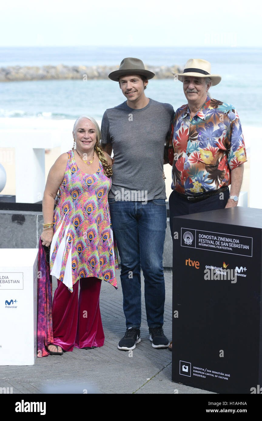 Carol Randall, William A. Kirkley and Michael Randall during the ...
