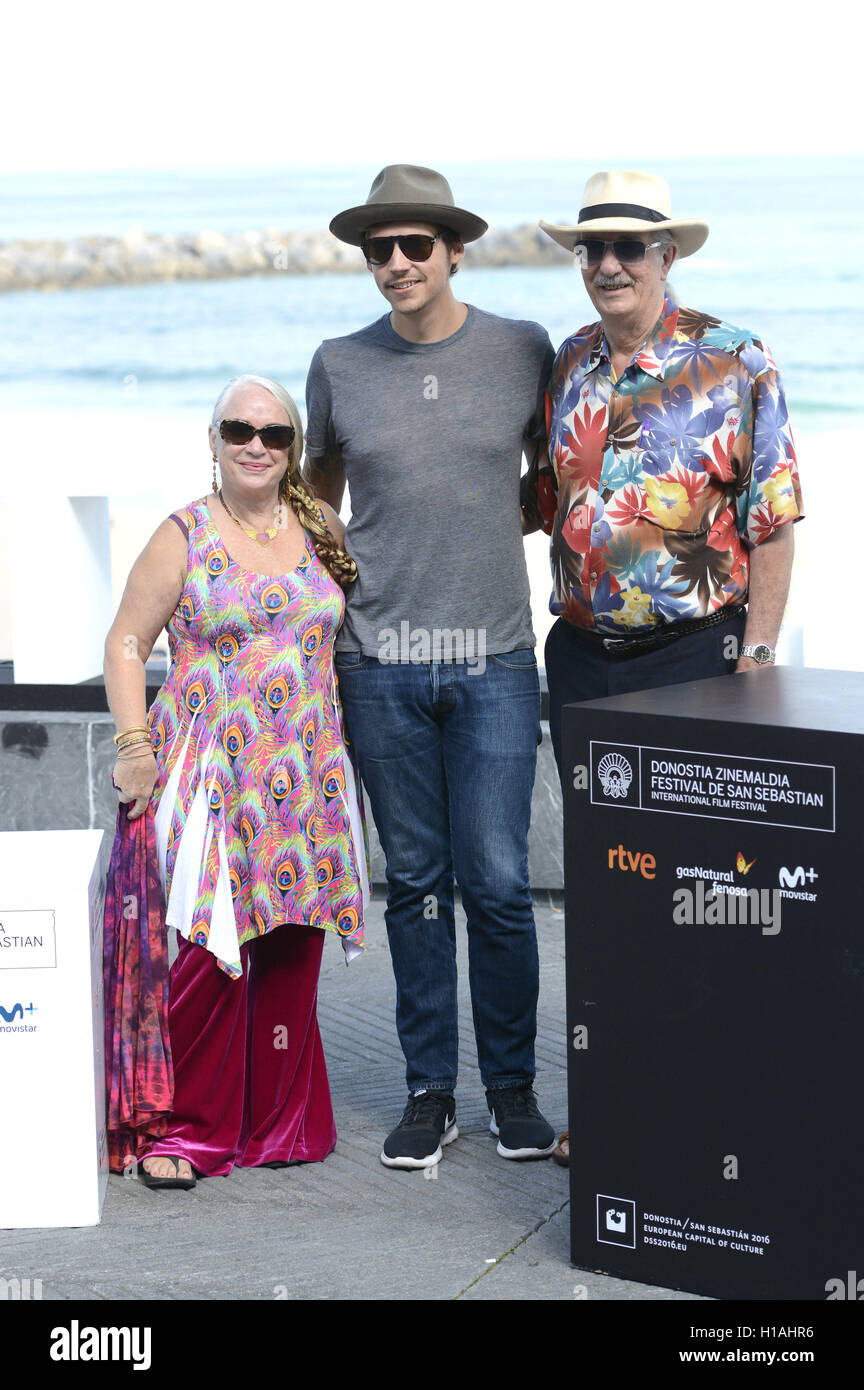 Carol Randall, William A. Kirkley and Michael Randall during the ...