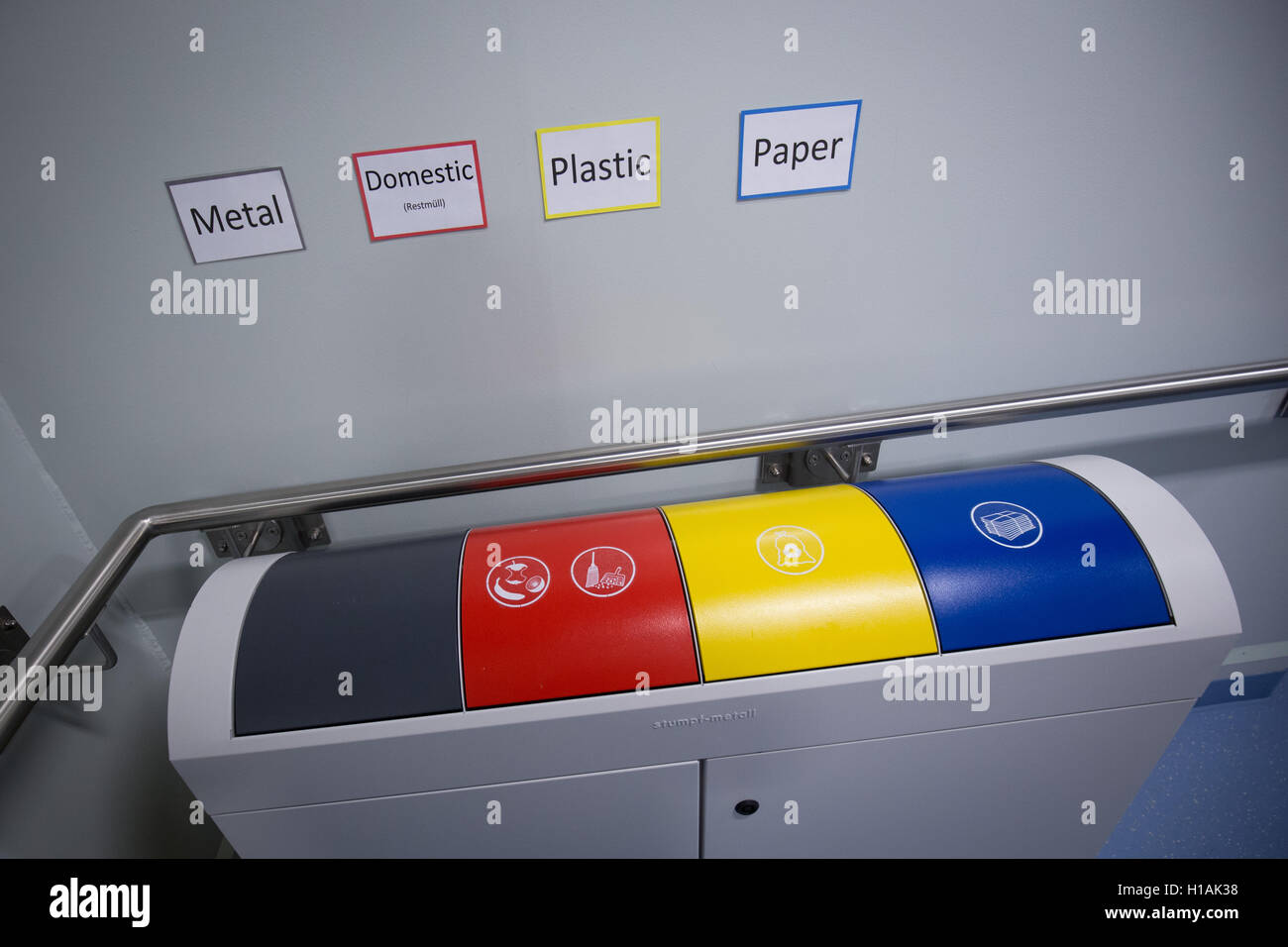 Recycling bins germany hi-res stock photography and images - Alamy