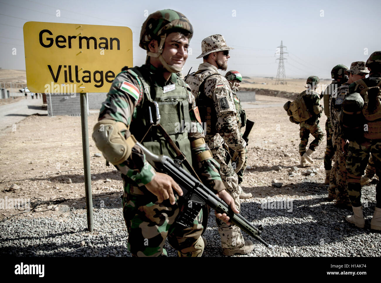 Educational centre Bnaslawa near Erbil, Iraq, 23 September 2016 ...