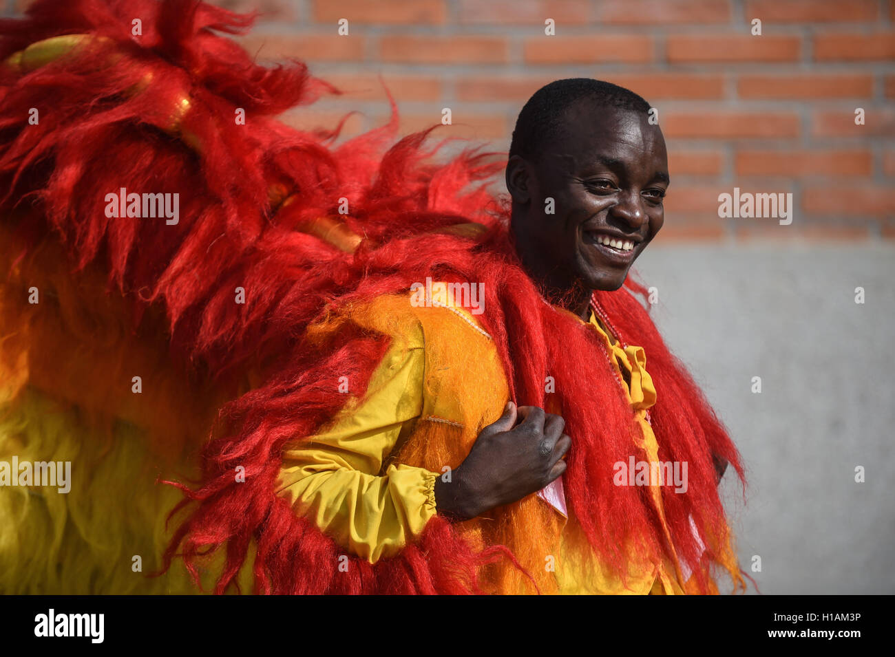 Dalian, China's Liaoning Province. 21st Sep, 2016. An African trainee ...