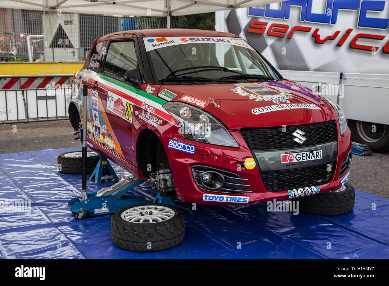 4th rally the city of Roma Capitale, Italian Rally Championship, 23-24 ...
