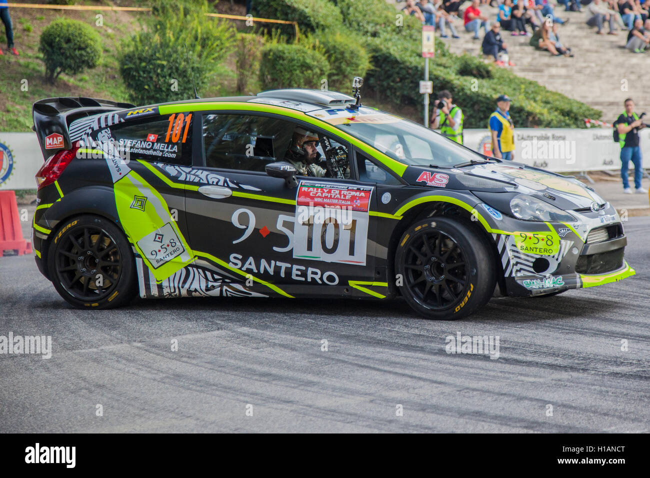 4th rally the city of Roma Capitale, Italian Rally Championship, 23-24 ...