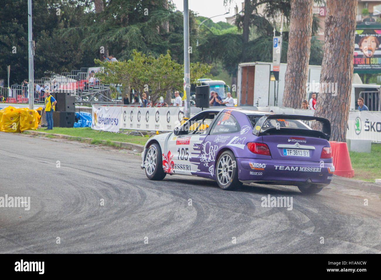 4th rally the city of Roma Capitale, Italian Rally Championship, 23-24 ...