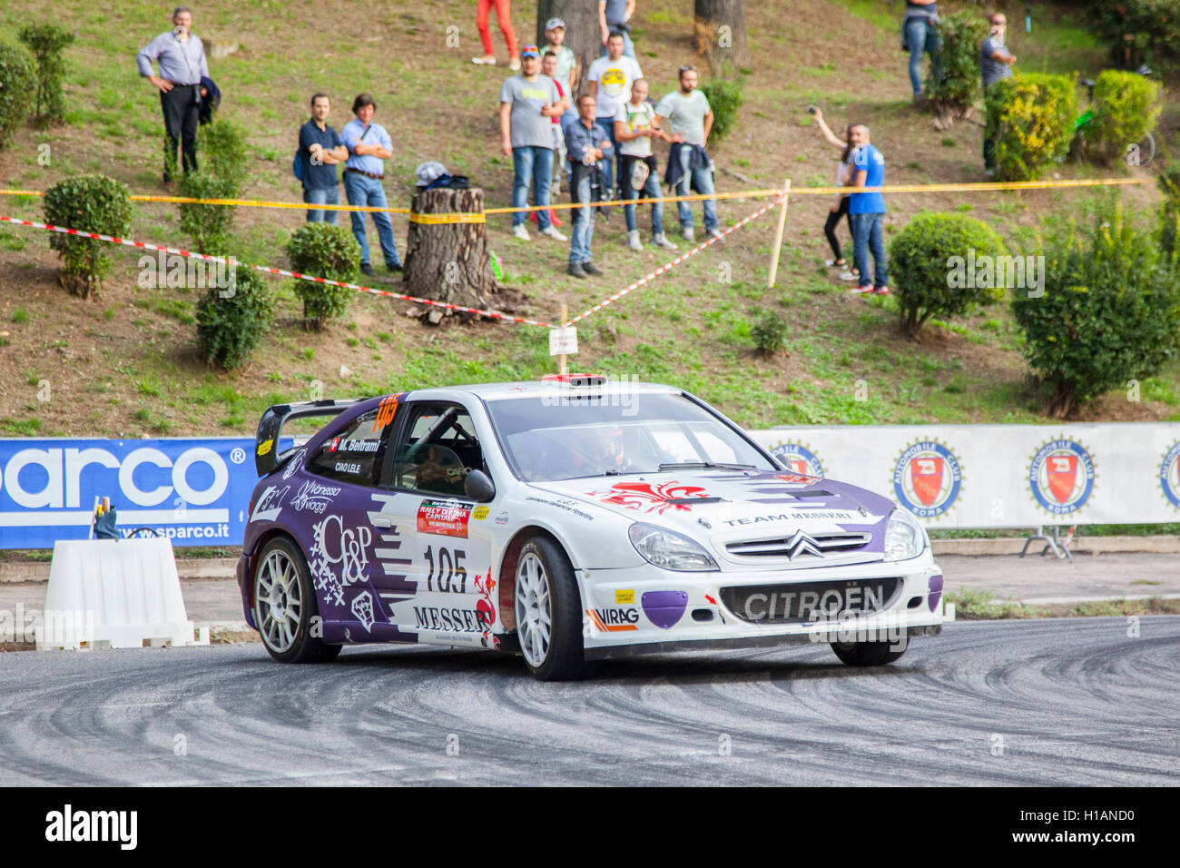 4th rally the city of Roma Capitale, Italian Rally Championship, 23-24 ...