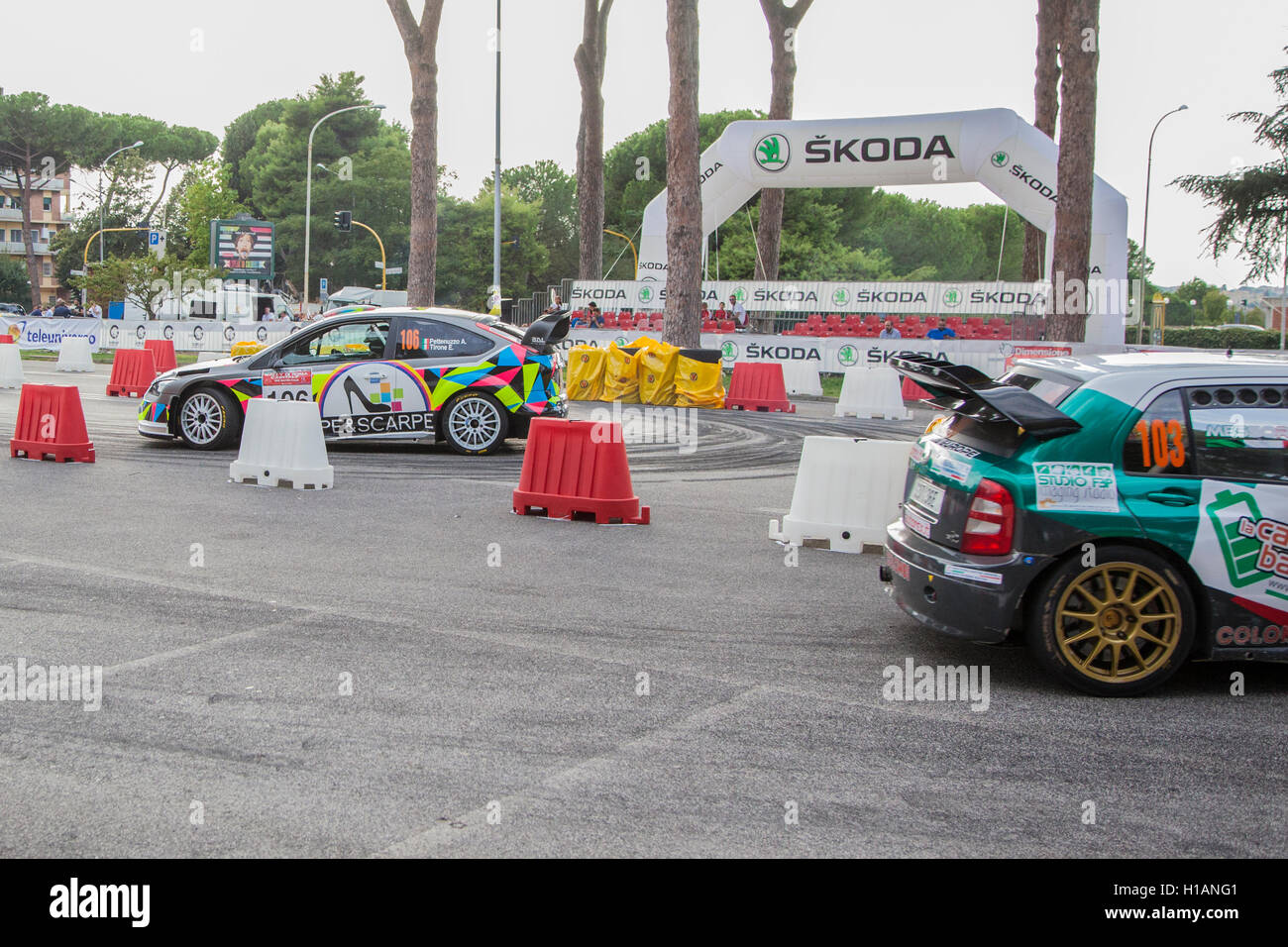 4th rally the city of Roma Capitale, Italian Rally Championship, 23-24 ...