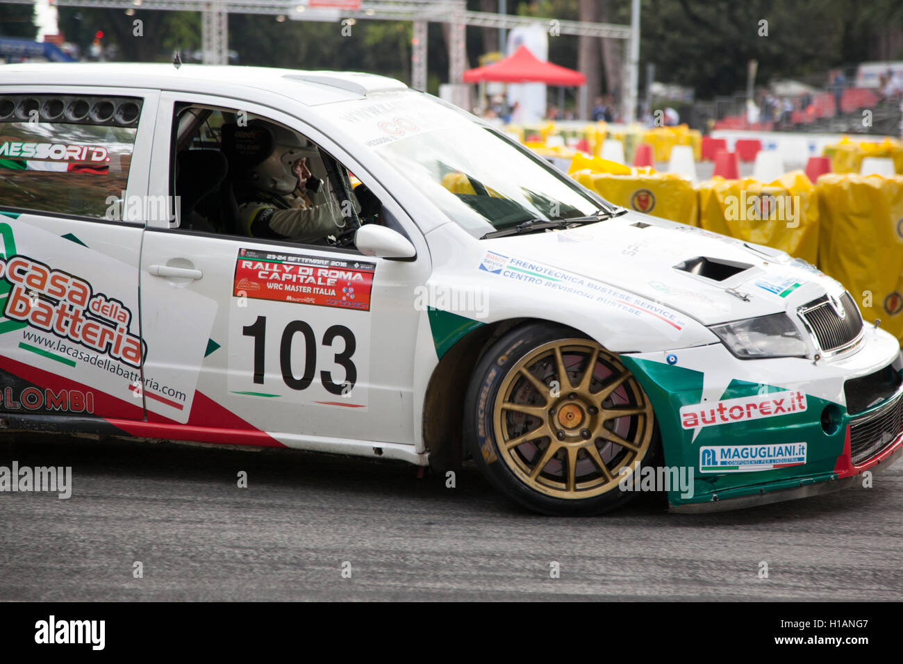 4th rally the city of Roma Capitale, Italian Rally Championship, 23-24 ...