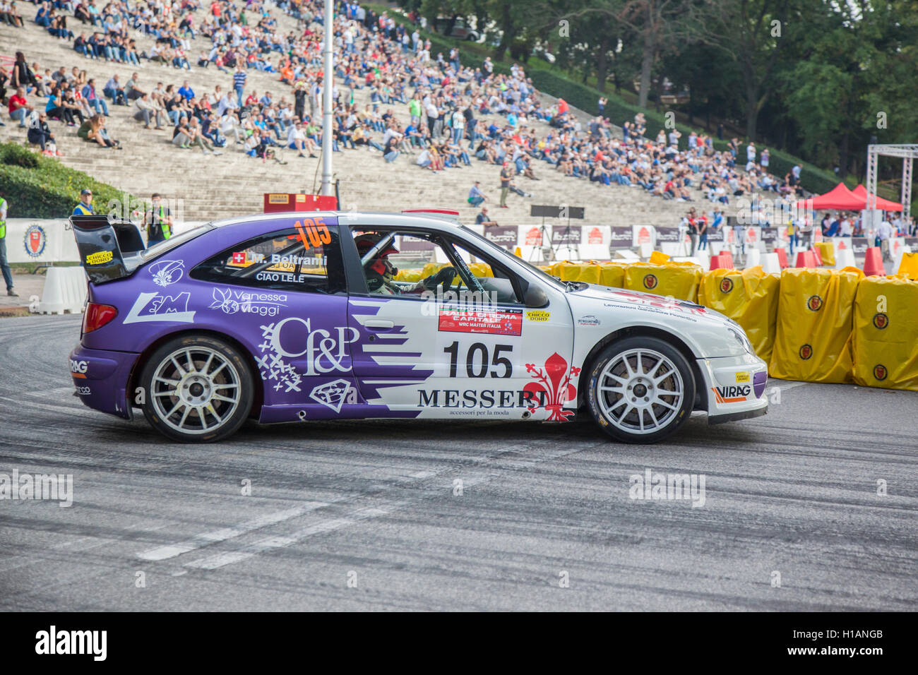 4th rally the city of Roma Capitale, Italian Rally Championship, 23-24 ...