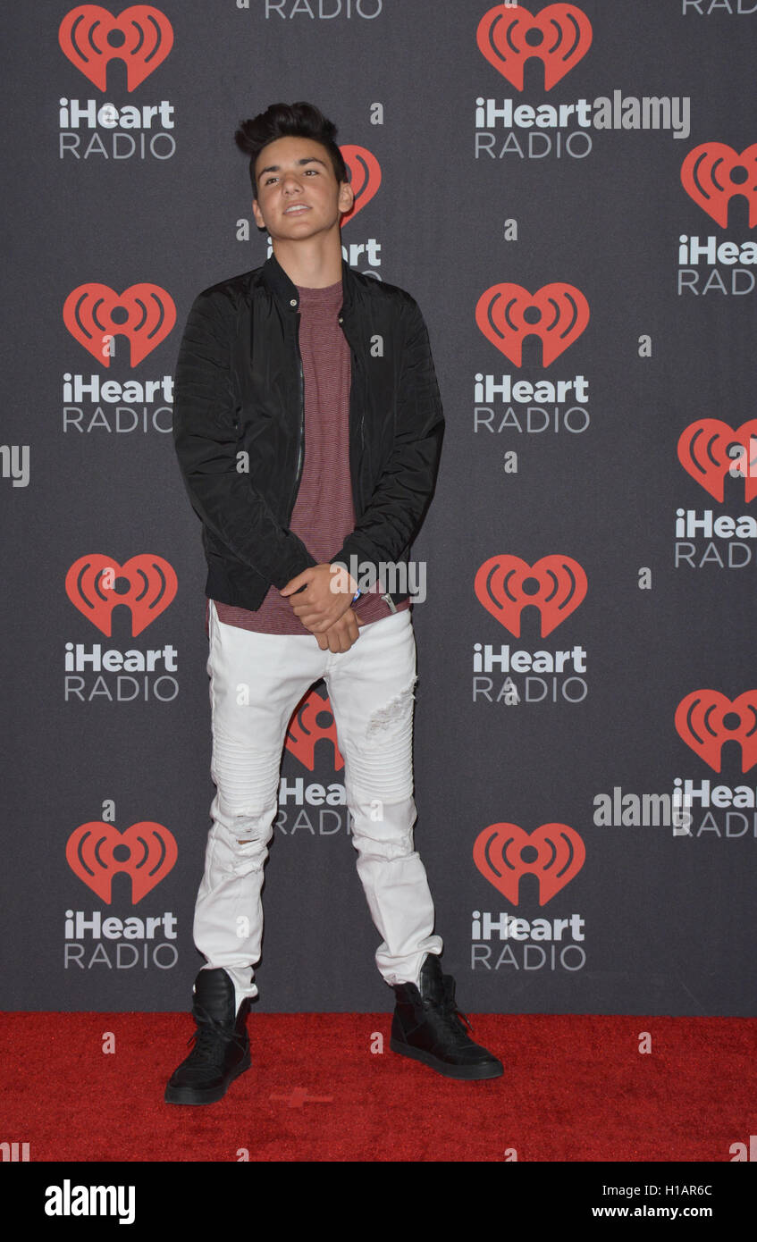 Las Vegas, Nevada, USA. 23rd Sep, 2016. Singer Daniel Skye attends the ...