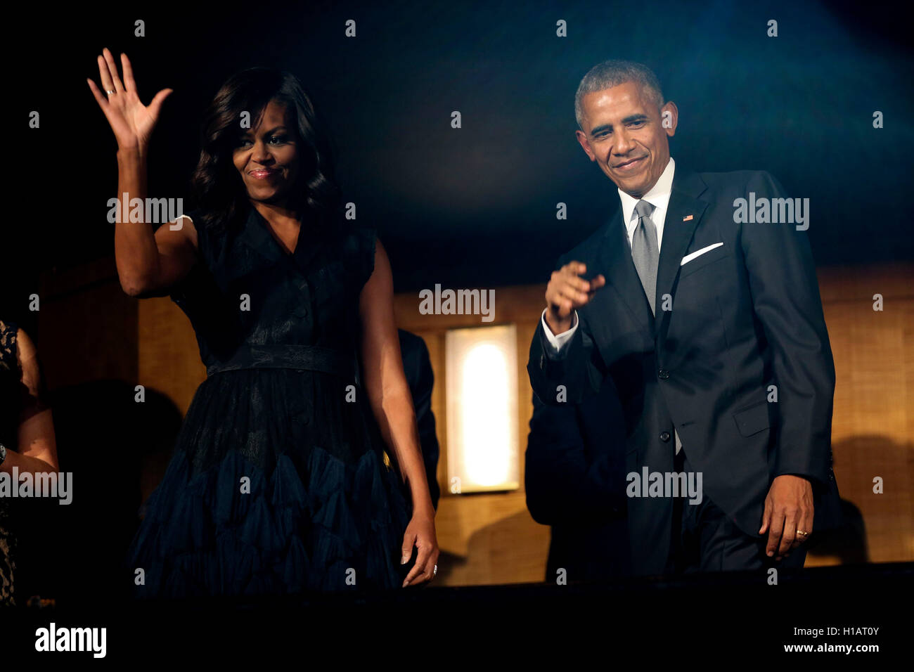 Washington DC, USA. 23rd Sep, 2016. US President Barack Obama and First ...
