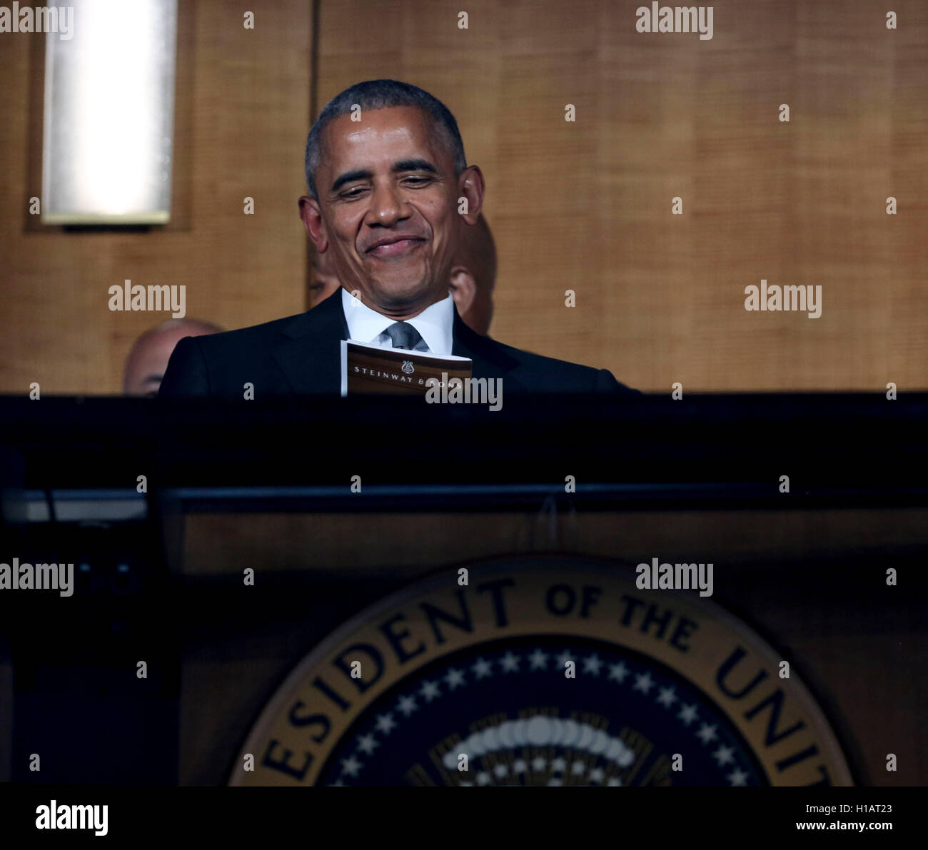 Washington DC, USA. 23rd Sep, 2016. US President Barack Obama and First ...