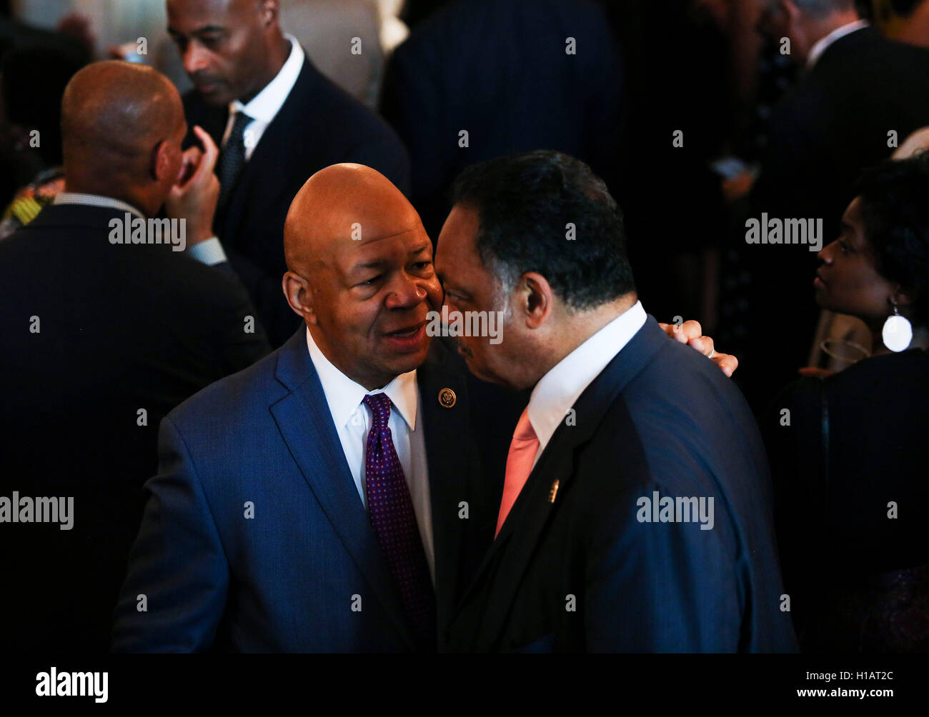 Washington DC, USA. 23rd Sep, 2016. Rep. Elijah Cummings (D-MD) speaks ...