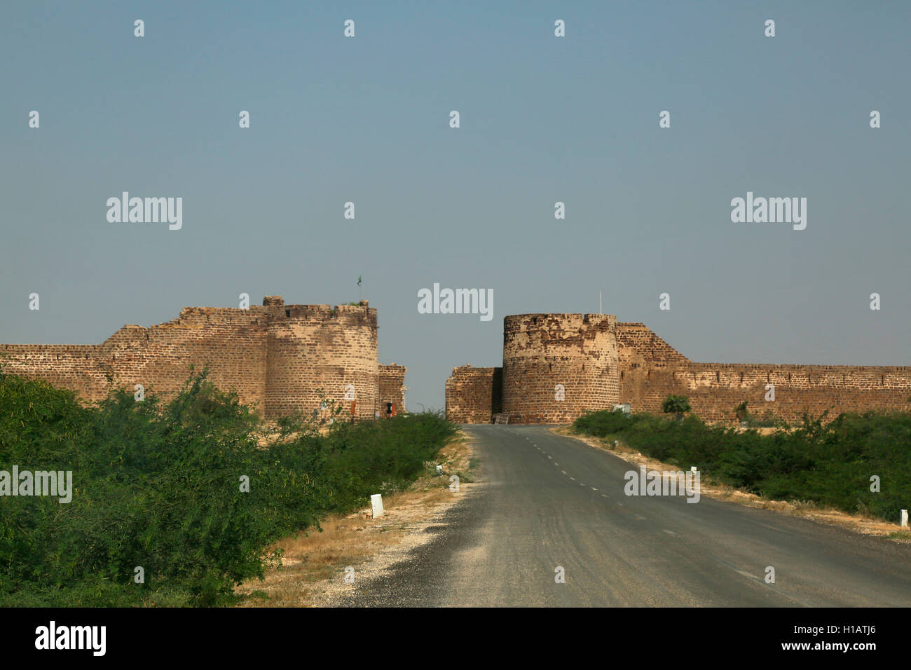 Entrance, LAKHPAT Fort, Kutch, Gujarat, India Stock Photo - Alamy