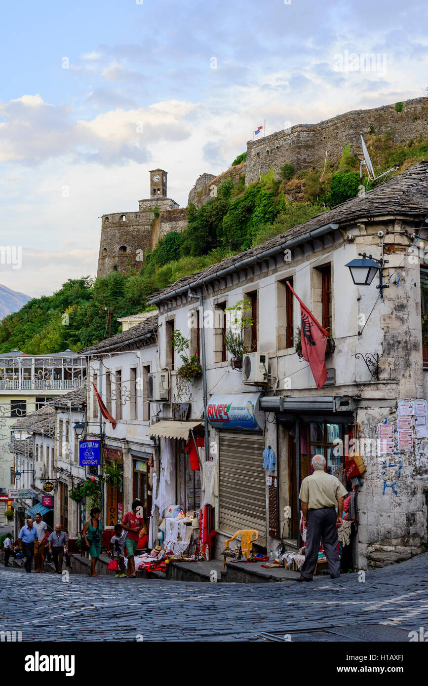 Woman gjirokaster albania hi-res stock photography and images - Alamy