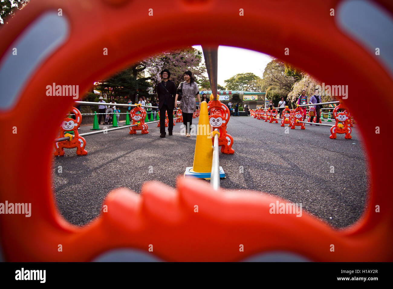 Cartoon monkey walk hi-res stock photography and images - Alamy
