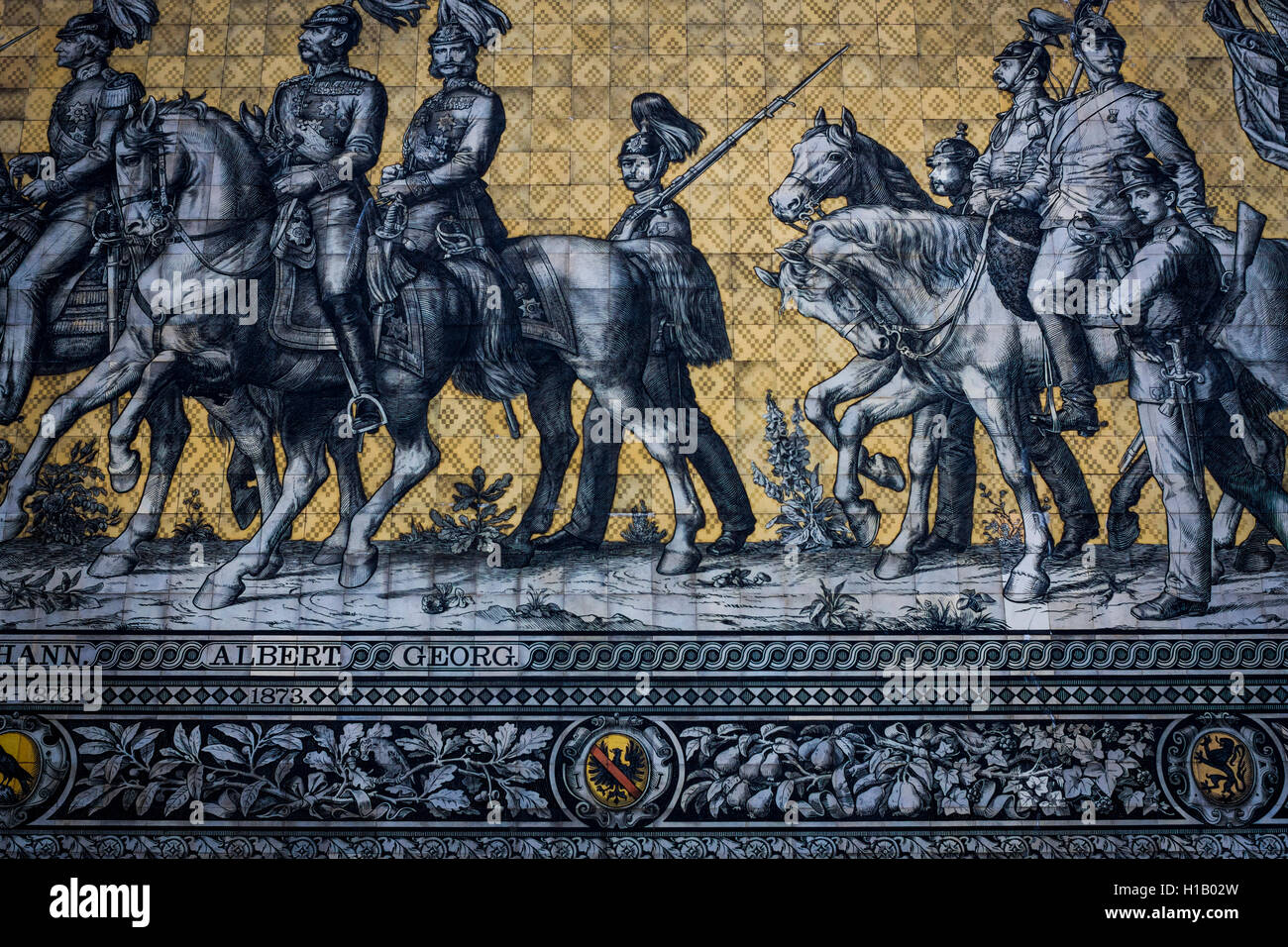 German mural on old building hi-res stock photography and images - Alamy