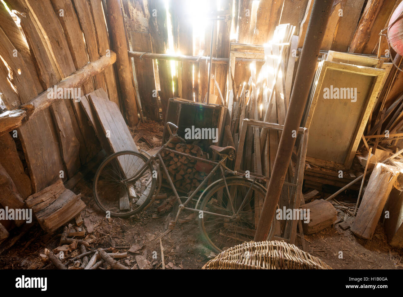 Old barn interior hi-res stock photography and images - Alamy