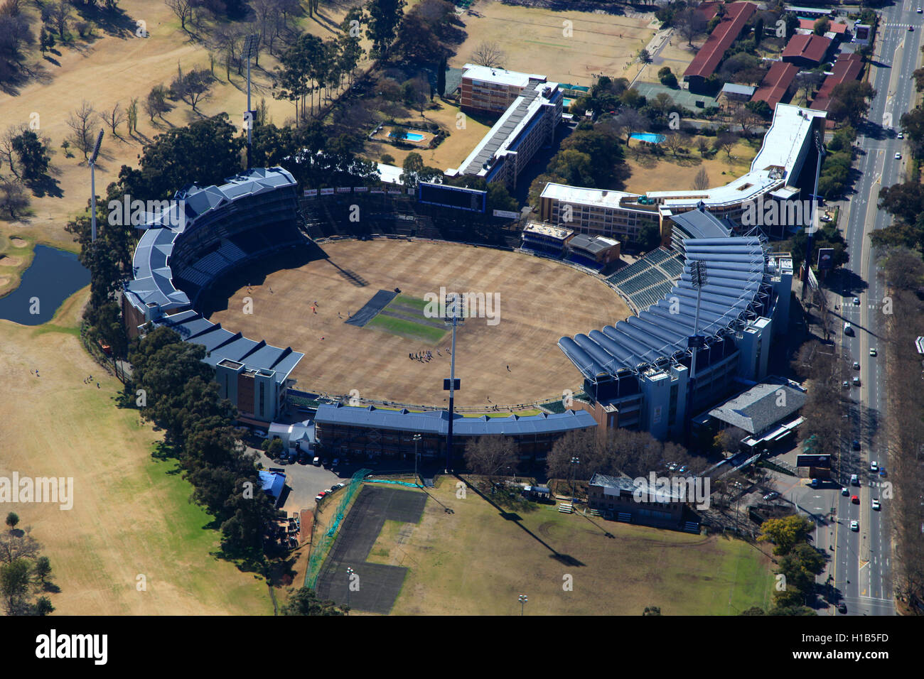 Aerial johannesburg stadium hi-res stock photography and images - Alamy